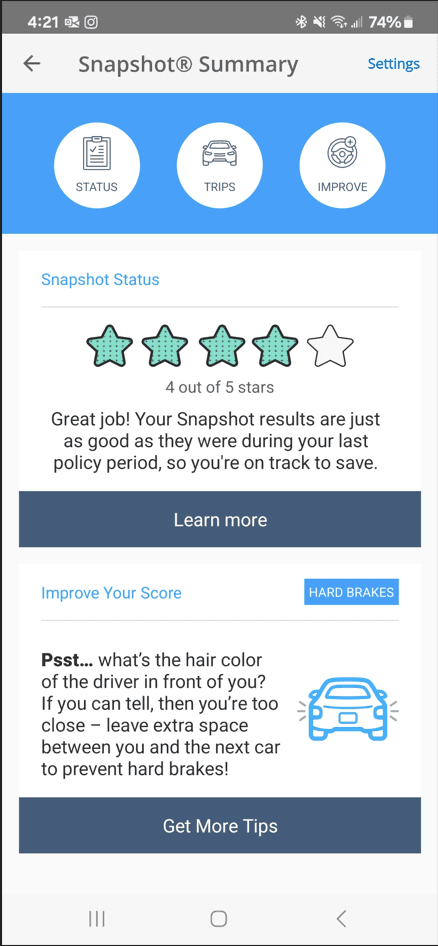 Progressive Snapshot Review 2025