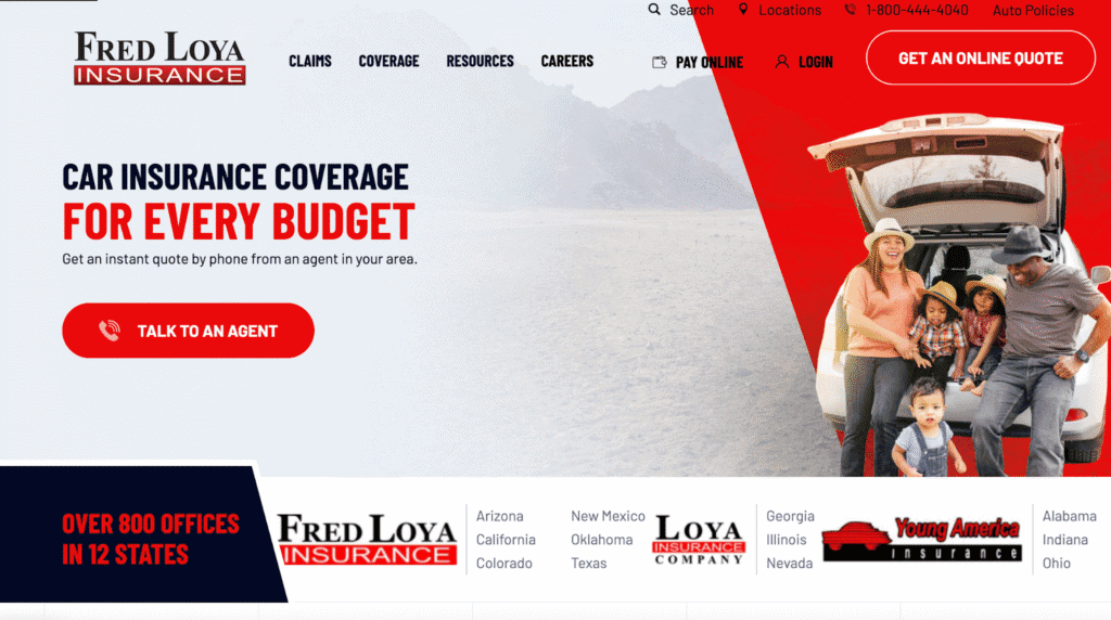 Fred Loya Insurance Review 2026 | AutoInsurance.com